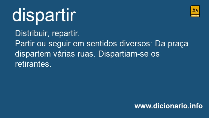 Significado de Disparte
