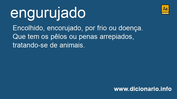 Significado de Engurujado