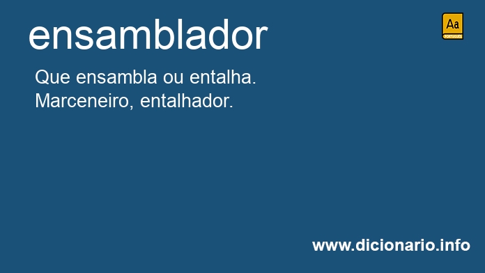 Significado de Ensamblador