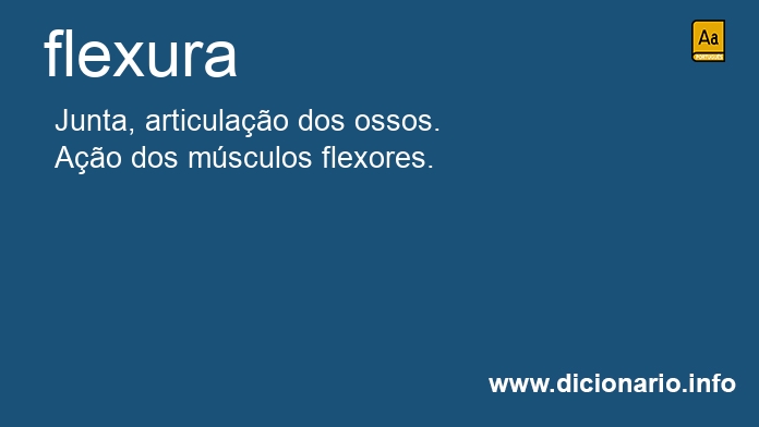 Significado de Flexuras