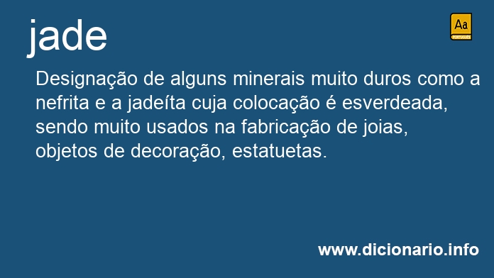 Significado de Jade