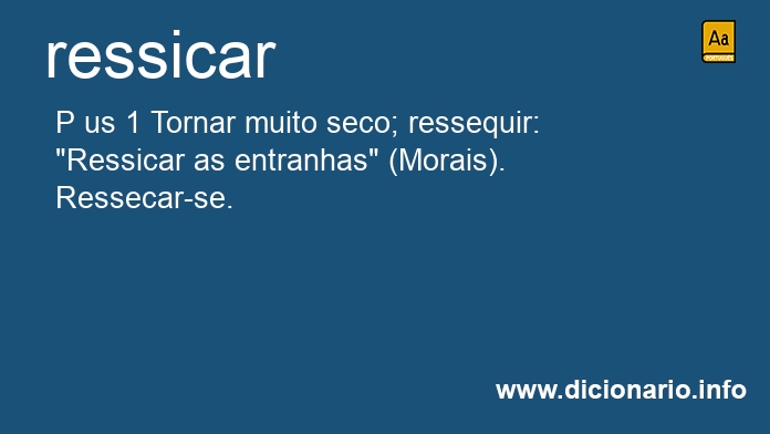 Significado de Ressica